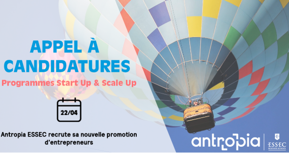 Nouvel appel à projets de Antropia ESSEC, l’accélérateur d’entreprises ...