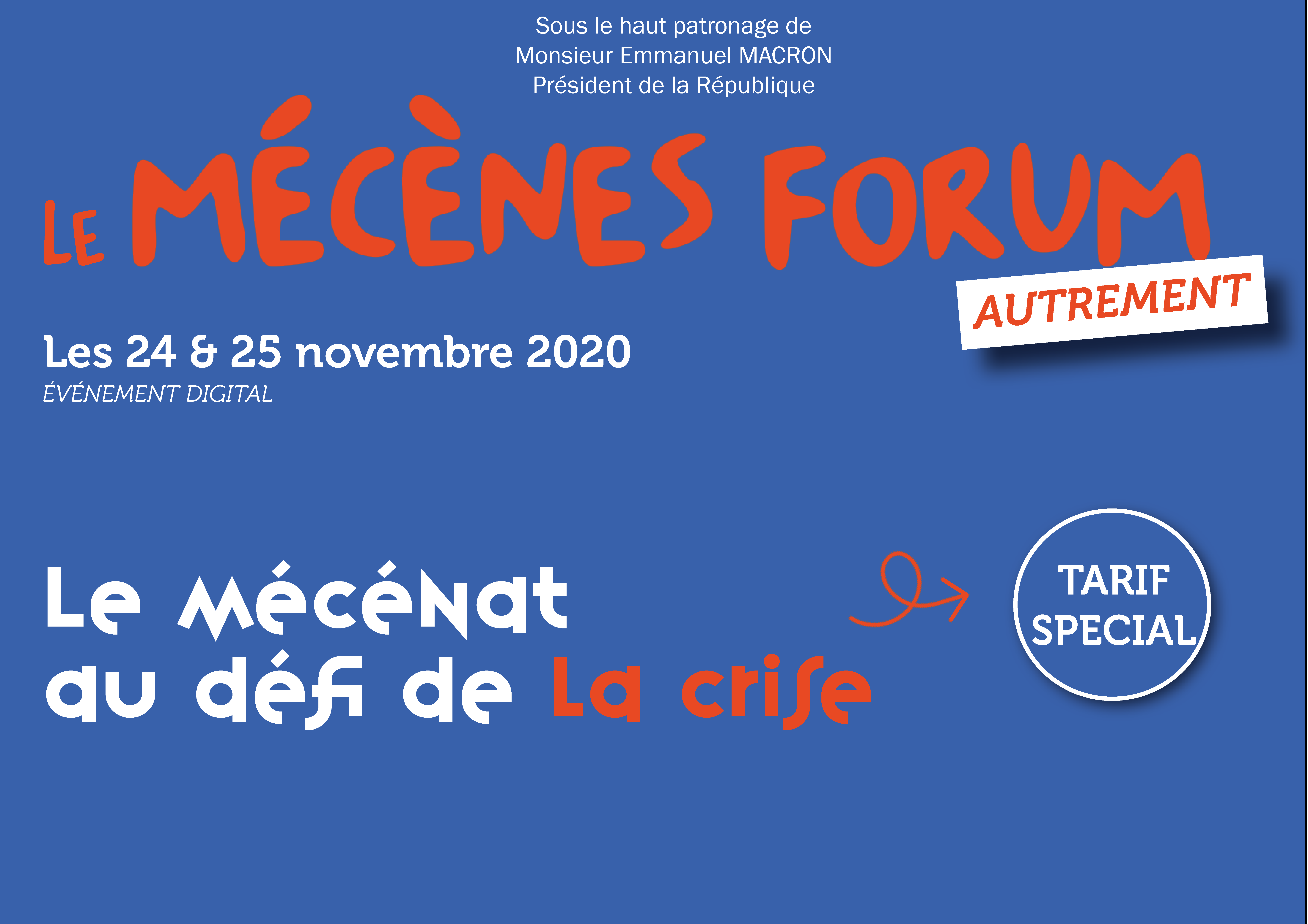 LE MÉCÈNES FORUM 2020, c'est dans quelques jours ! | Admical, l’expert ...